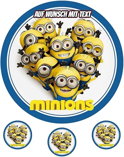 Minions Tortenaufleger für Geburtstagstorte - Minions Shop